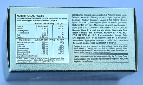 LIBIDEX CAPSULES FOR MEN ORIGINAL – Erolabs Libidex